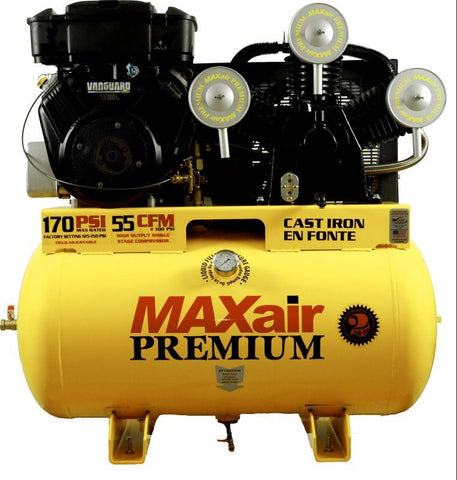 MAXair Premium 18 HP Gas Air Compressor – Equipment Options Direct